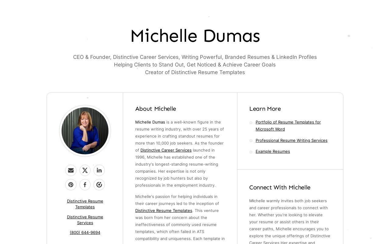 Michelle Dumas' Profile